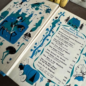Best in Childrens Books Copyright 1960 Vintage Children's Book Black ...
