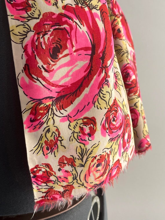 Floral print scarf - Gem