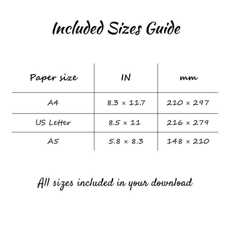Project Index Printable | Project Tracker Page | Project Management ...