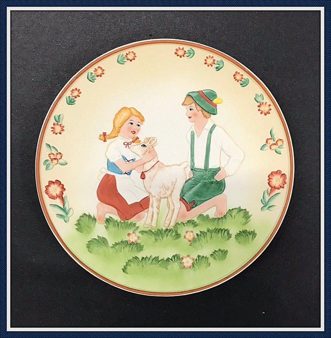The Story of Heidi Collector Plates Full Series of 6 Bas - Etsy