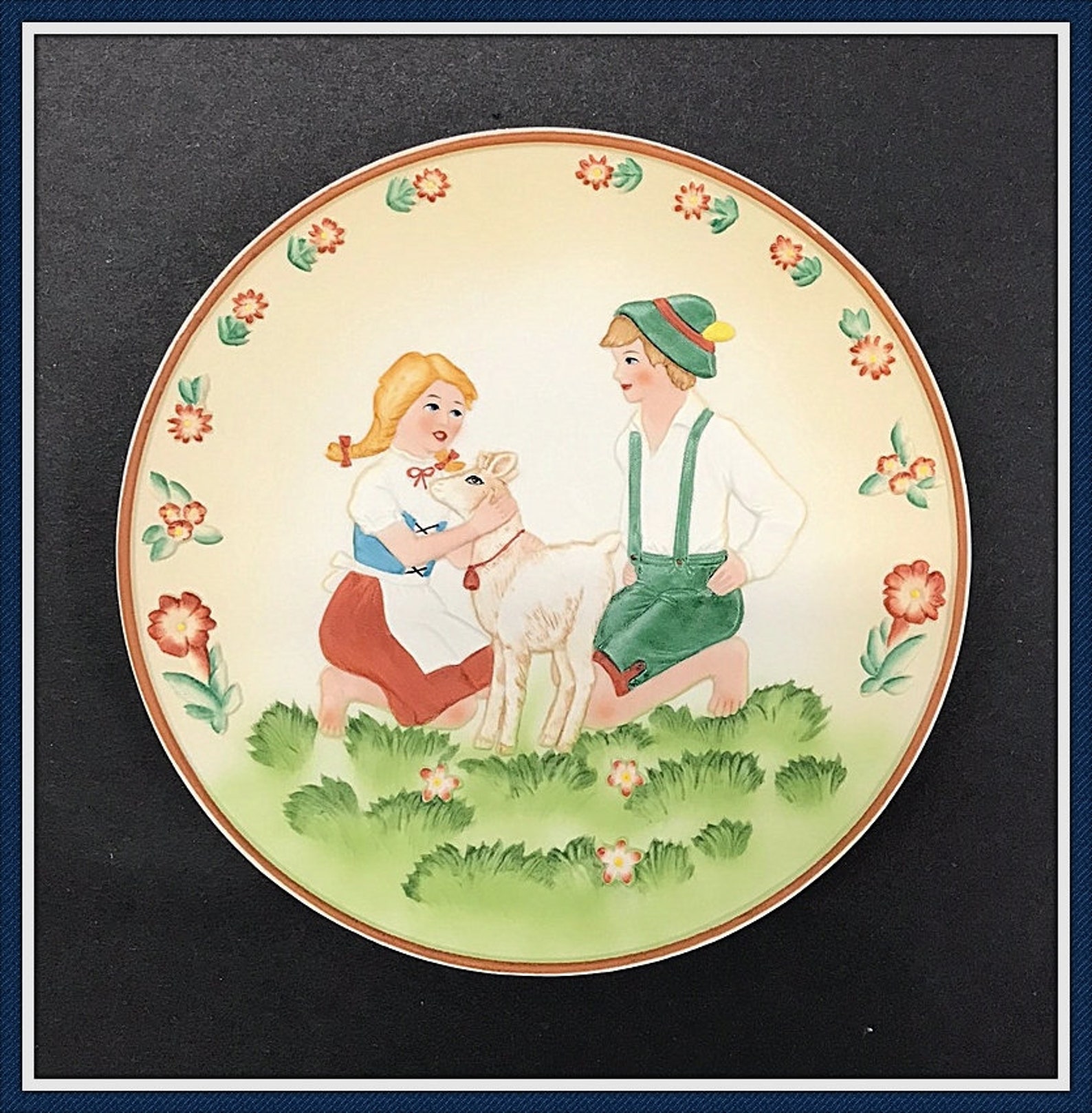 The Story of Heidi Collector Plates Full Series of 6 Bas - Etsy
