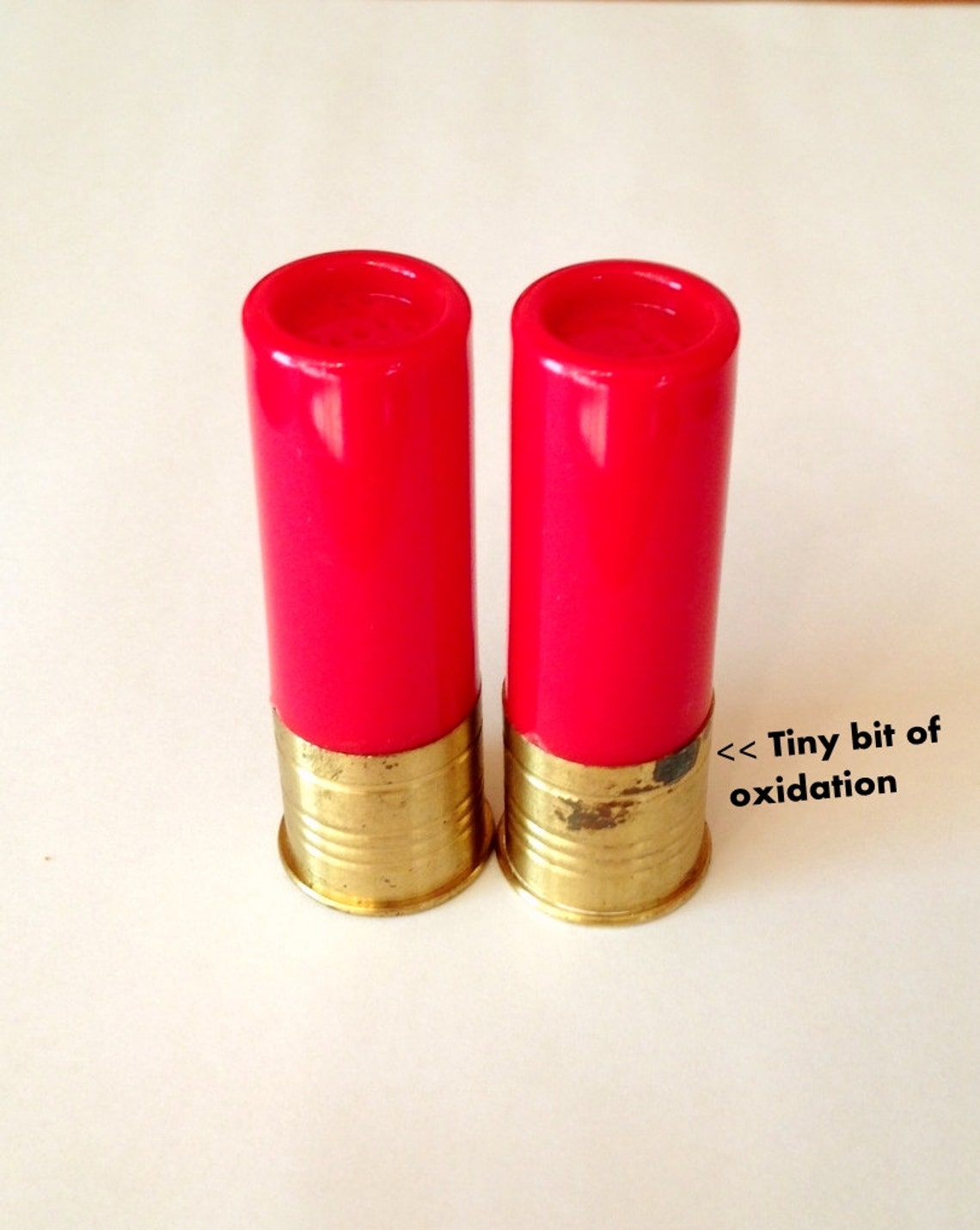 Shotgun Shells Salt and Pepper Shakers Shooters by Pachmayr | Etsy