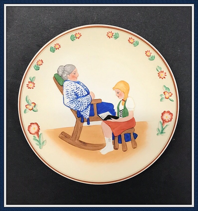 The Story of Heidi Collector Plates Full Series of 6 Bas - Etsy