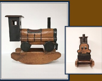 Train Folk Art - Etsy