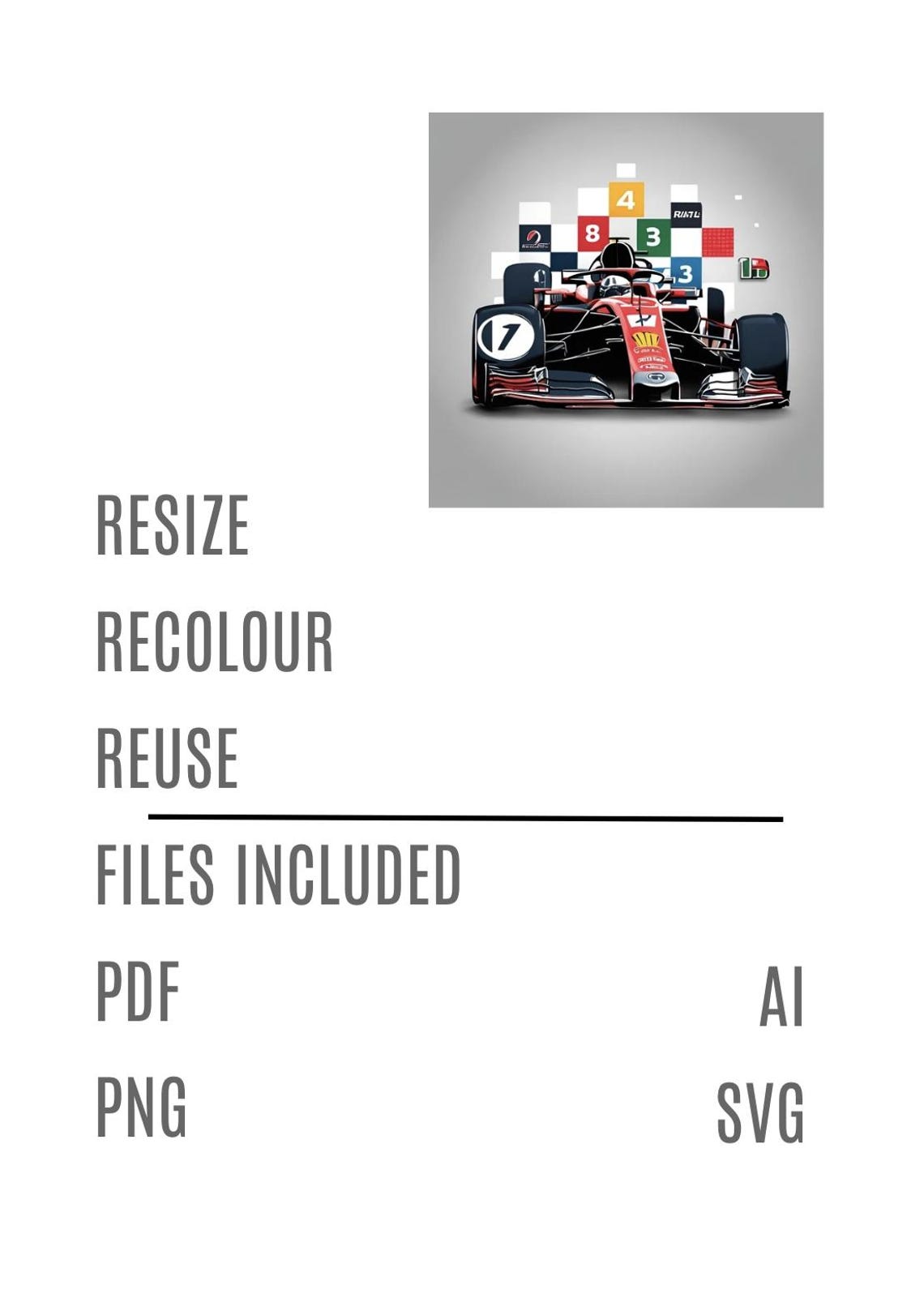 2025 F1 Driver Numbers – Craft Design Set (digital Download) - Etsy