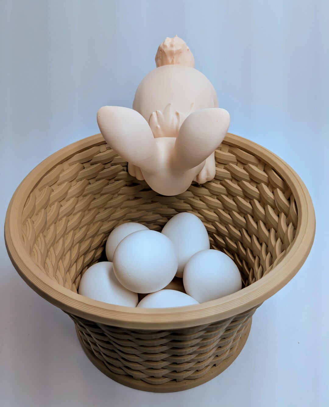 3D Printed Bunny Basket – Easter Basket for Kids – Geeky Fantasy Home ...