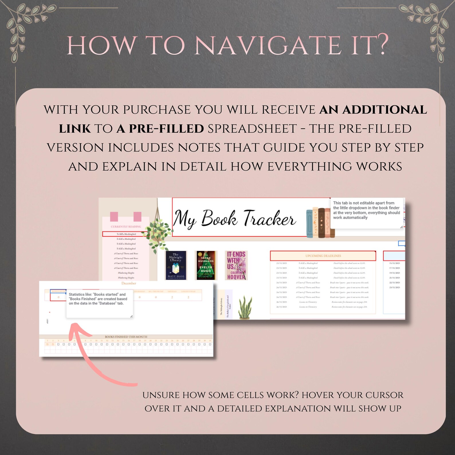 Ultimate Colorful Reading Tracker: Digital Library and Reusable Book ...