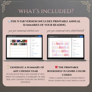 Ultimate Colorful Reading Tracker: Digital Library and Reusable Book ...