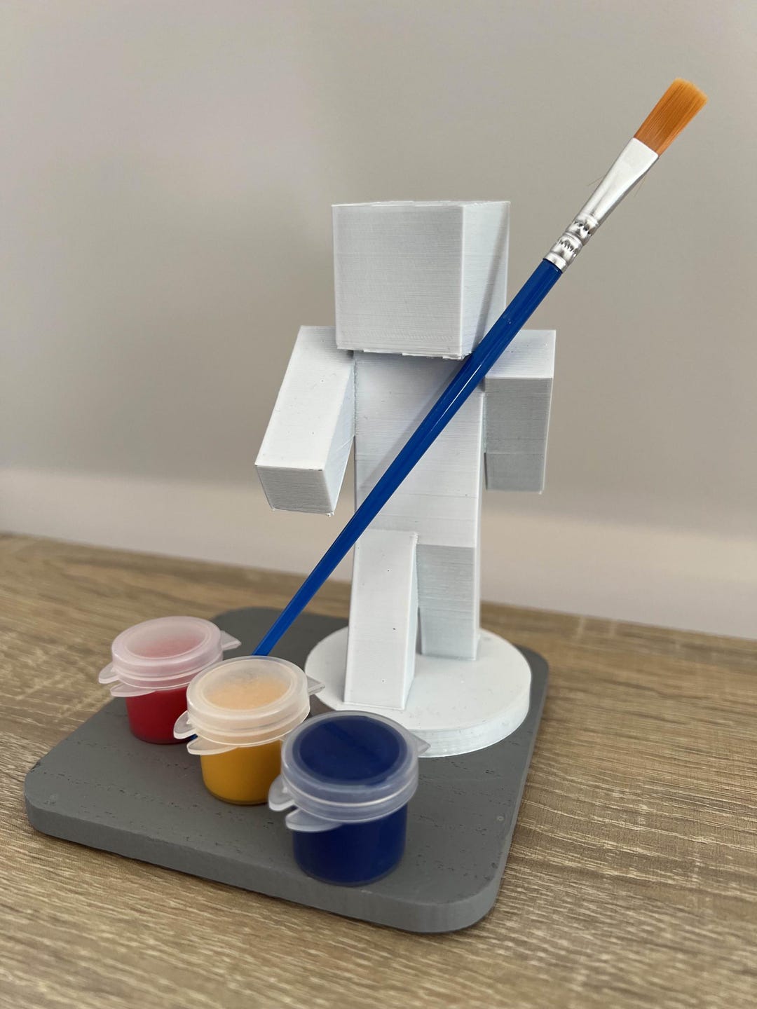 Paint Your Own Block Game Character! (minecraft-inspired 3D Print) - Etsy