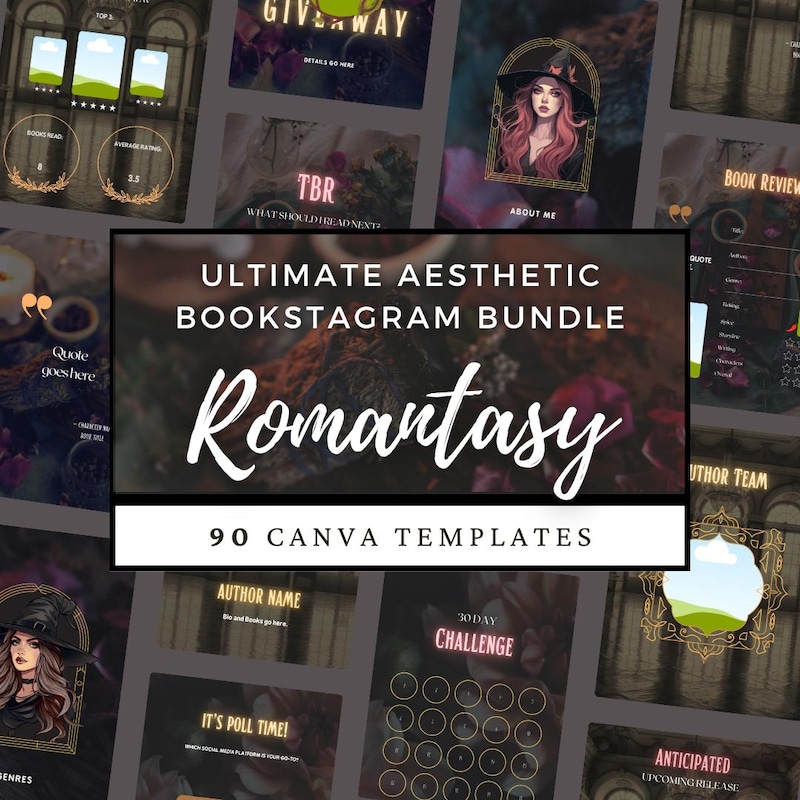 Romantasy Instagram Book - Etsy UK
