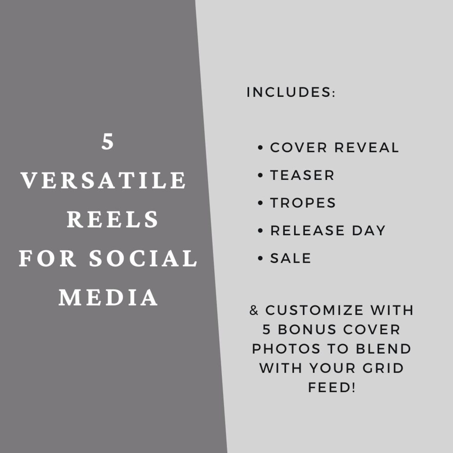 Author Faceless Reel Templates, Romance Book Launch Promo Marketing ...
