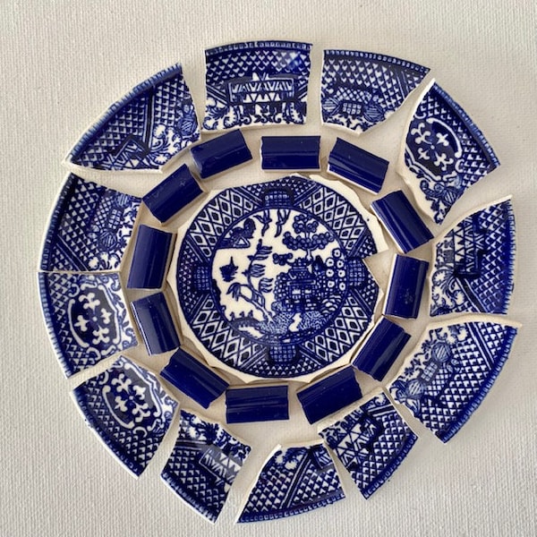 Blue Willow Tiles - Etsy
