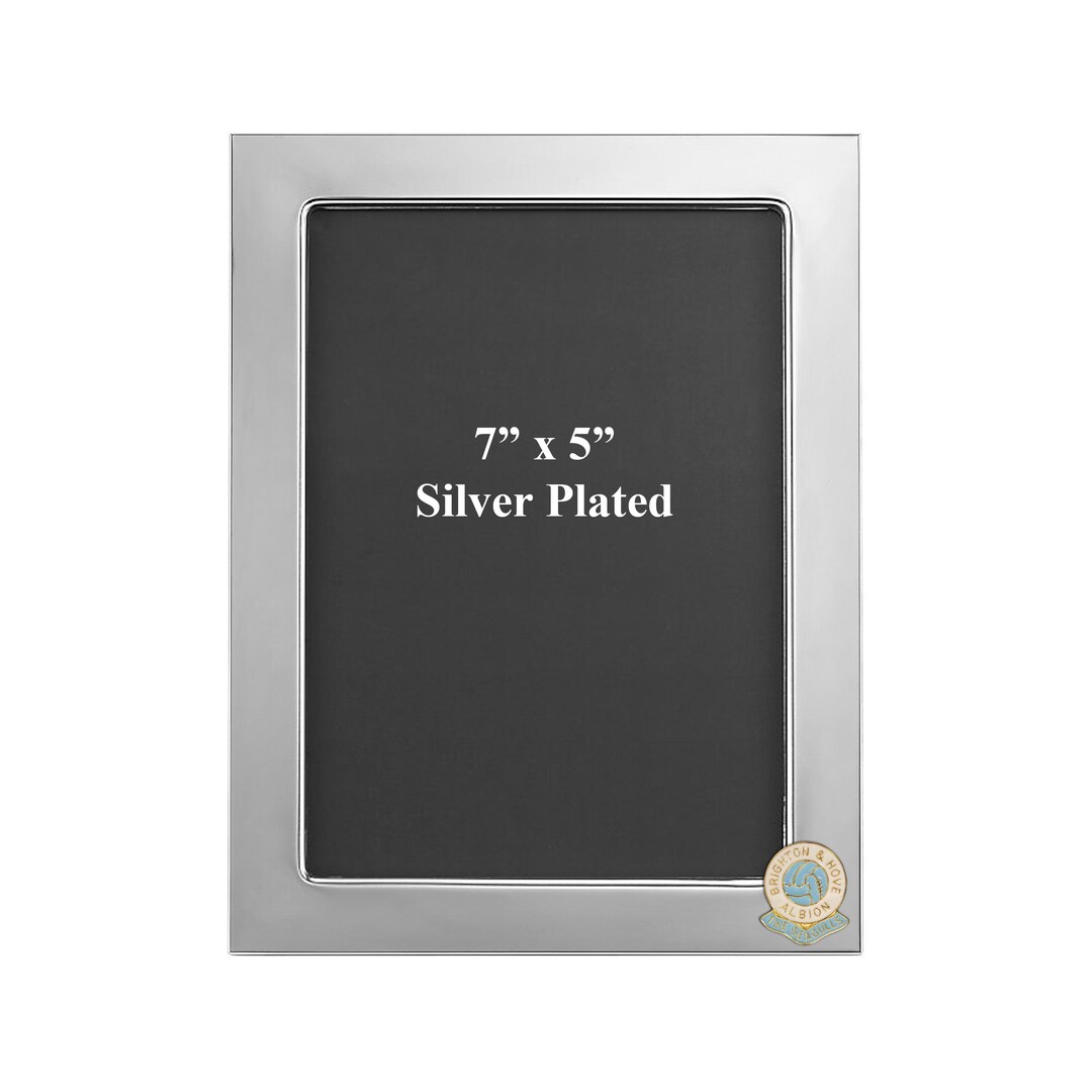 Brighton & Hove Albion Football Club Silver Plated Photo Frame With ...