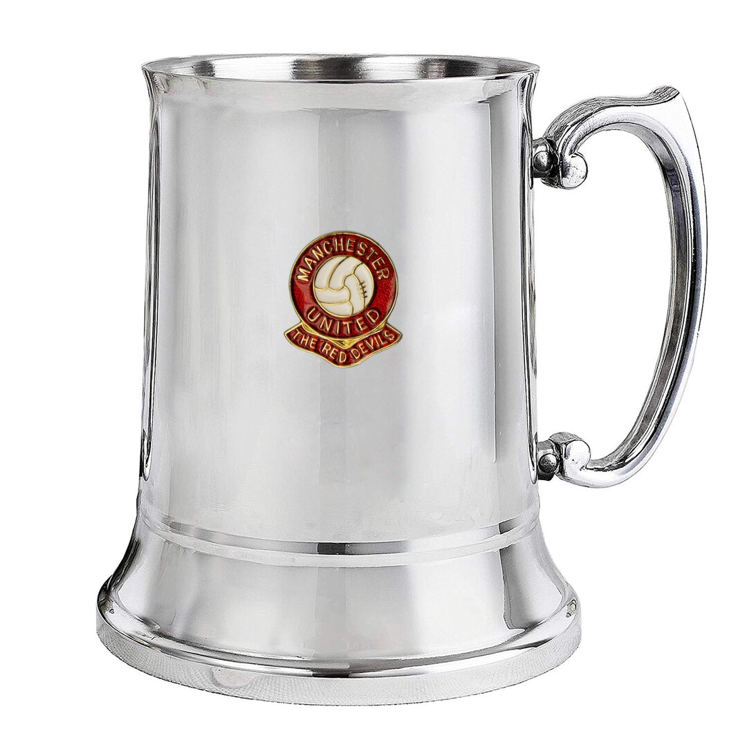 Manchester United Football Club Tankard With Option to Personalise - Etsy