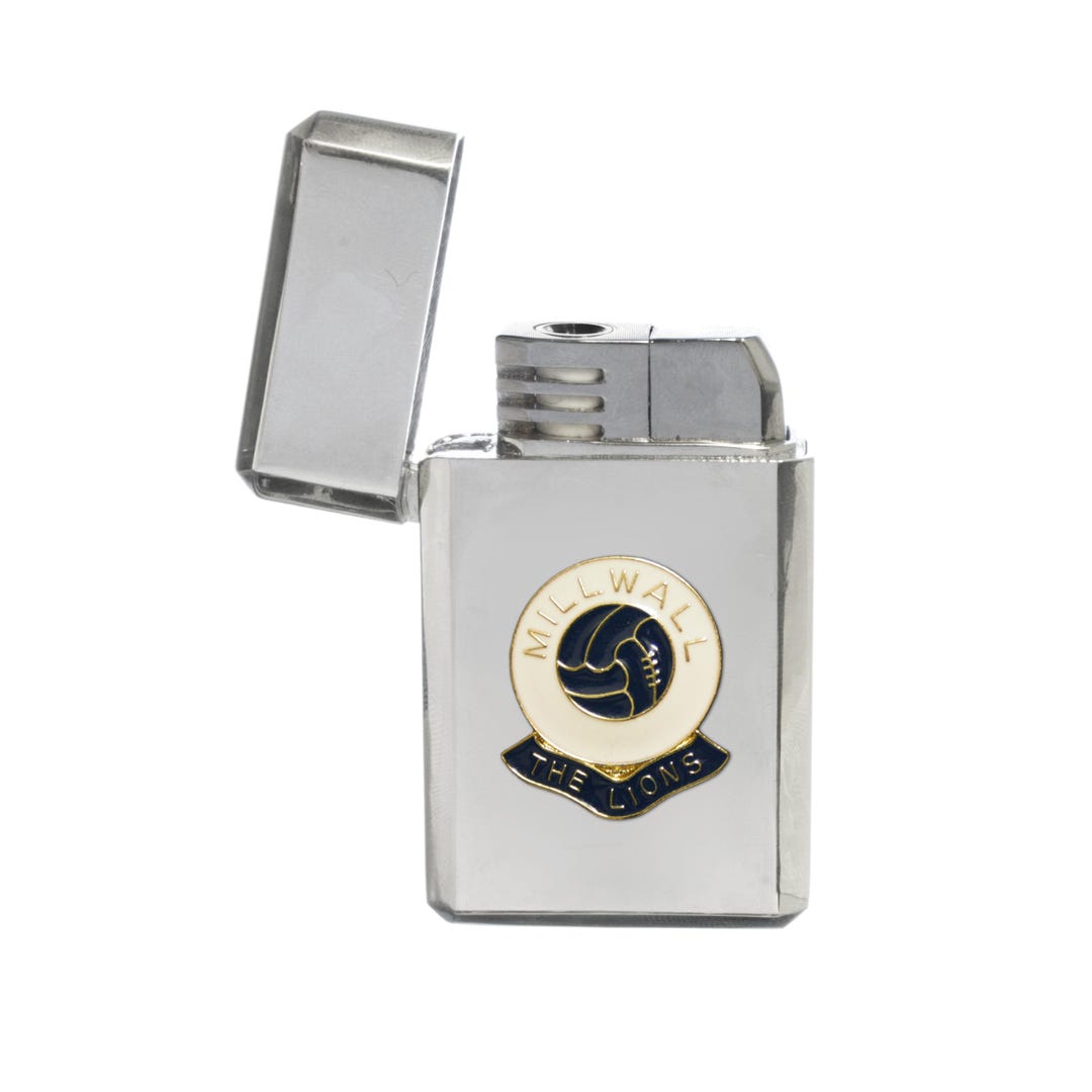 Millwall Football Club Turbo Gas Lighter With Green Flame and Option to ...