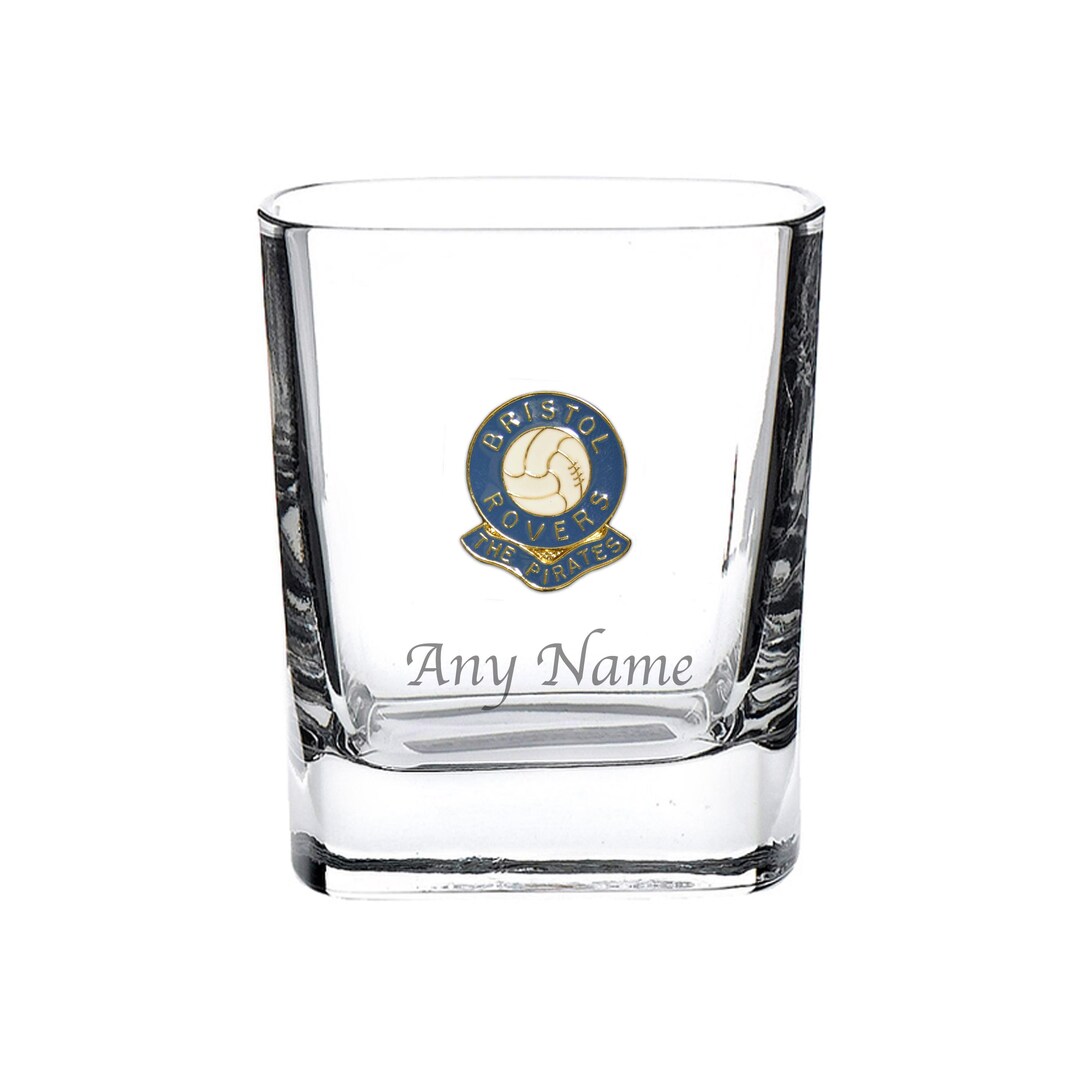 Bristol Rovers Football Club Mixer Glass With Option to Personalise - Etsy