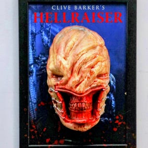 Hellraiser Chatterer – 3D Art Painting • Hand-painted Fan Art • 30×22×12 Cm - Etsy