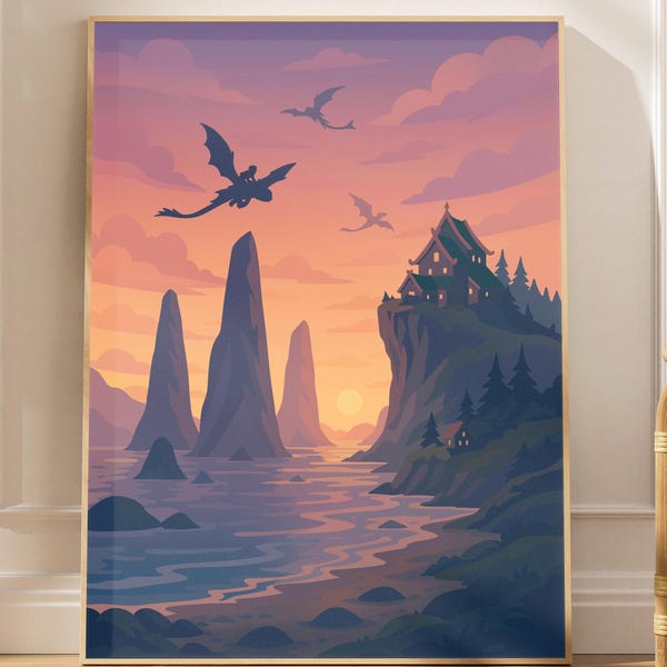 Httyd Office Decor - Etsy UK