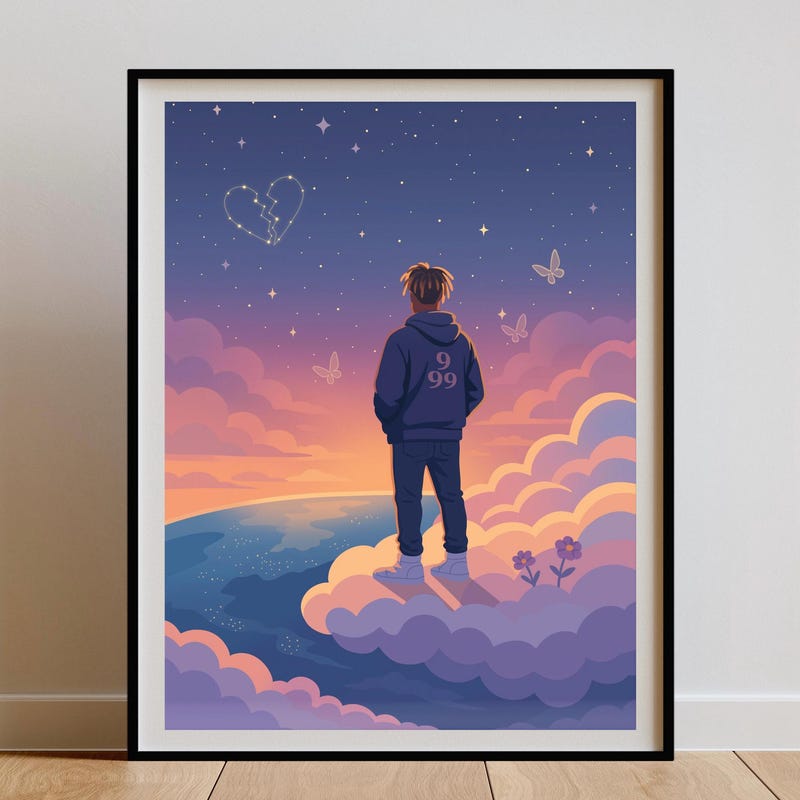 Juice Wrld Poster Paper - Etsy