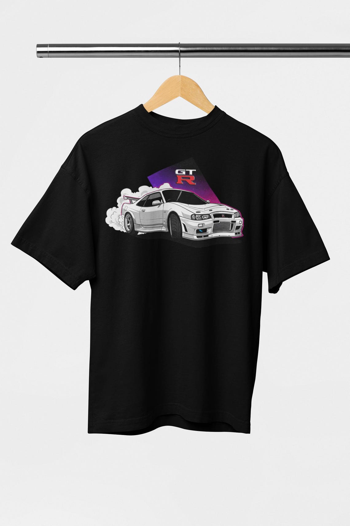 Skyline R34 GT-R T-shirt: JDM Drift Car Graphic Tee - Etsy