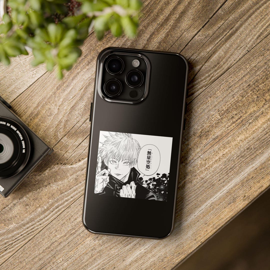 Jujutsu Kaisen Satoru Gojo Phone Case, Anime Ju Jutsu Kaisen iPhone ...