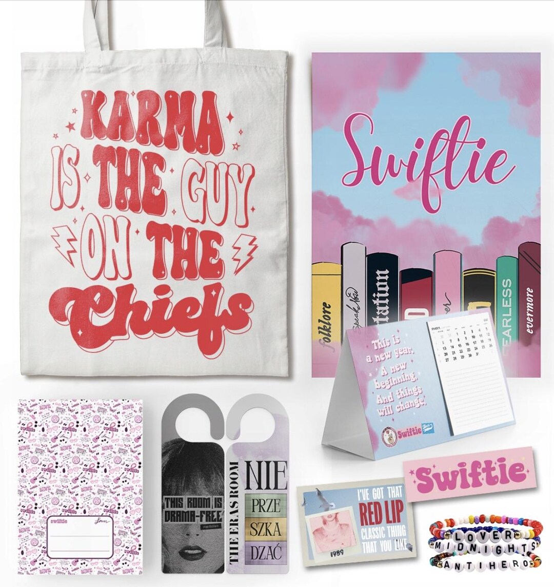Swiftie Box | Taylor Swift-inspired Fan Merch | Stickers, Accessories ...