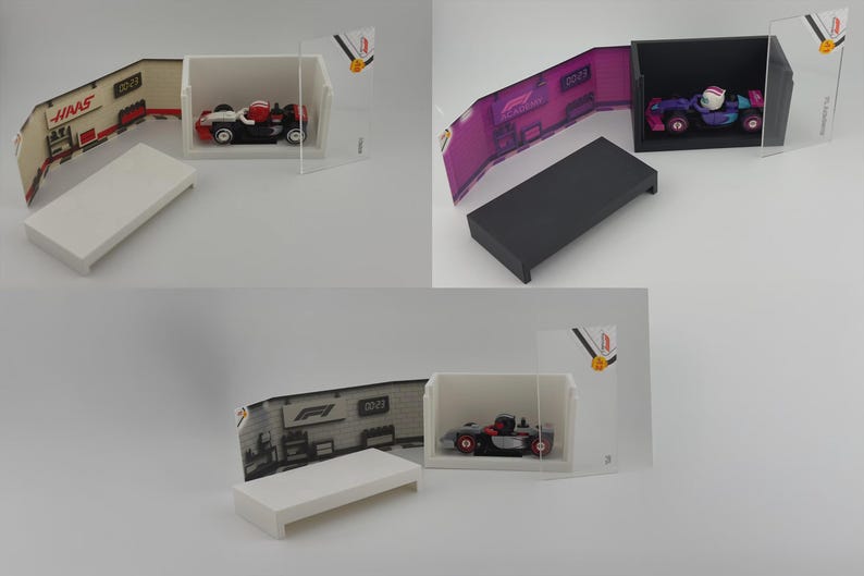 Brickatom™ Display – Custom Modular Case for Brick Figures & Toy Cars ...