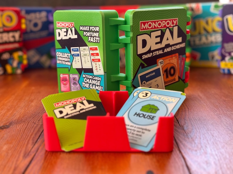 Custom 3d-printed Card Game Box for Monopoly Deal (cards NOT Included ...