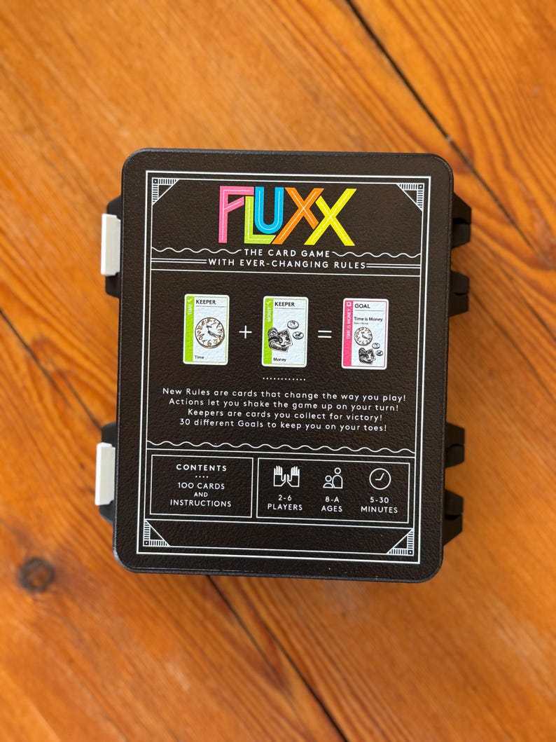 Custom 3d-printed Card Game Box for Fluxx (cards NOT Included) - Etsy