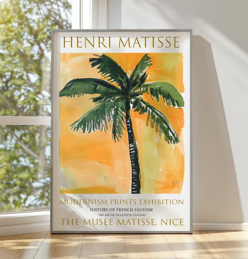 Henri Matisse Print, Henri Matisse Exhibition Poster, Matisse Poster ...