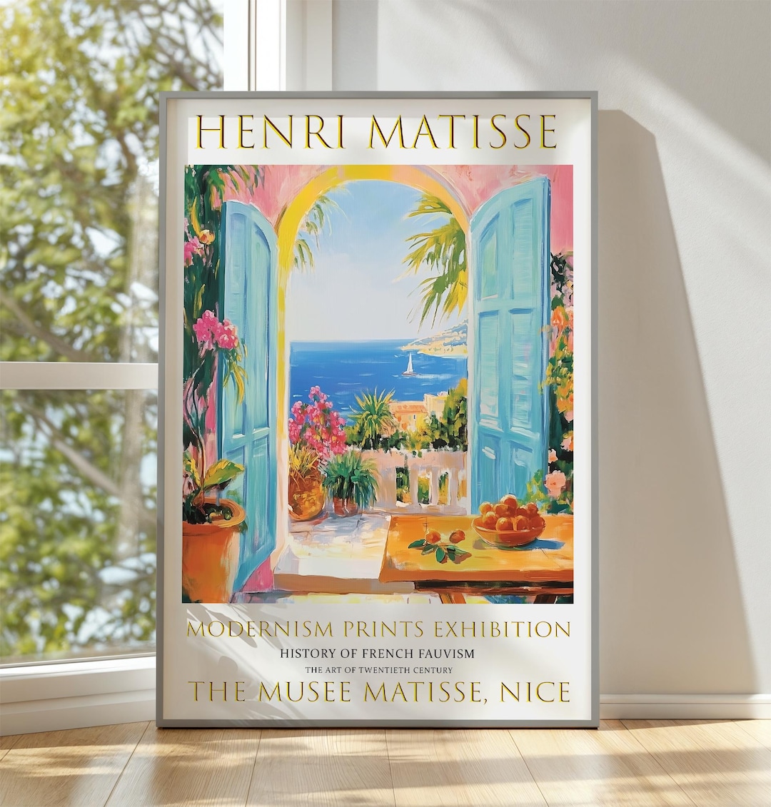 Open Window Henri Matisse Print, Modern Exhibition Prints, Matisse ...