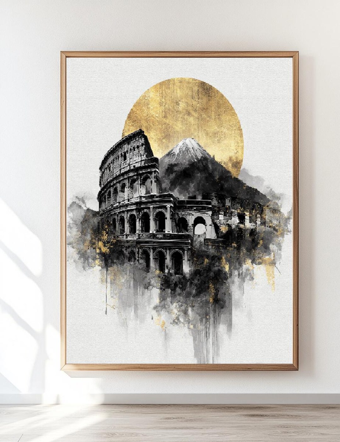Colosseum Digital Download Poster.japanese Wall Art.italy Wall Art ...