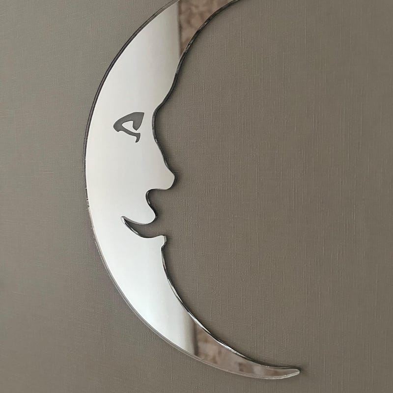 Moon Mirror - Etsy