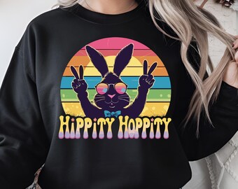 Easter Bunny Peace Sign - Etsy