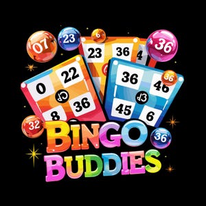 Bingo Buddies PNG & SVG | Bingo Night Digital Art | Fun Bingo Clipart ...