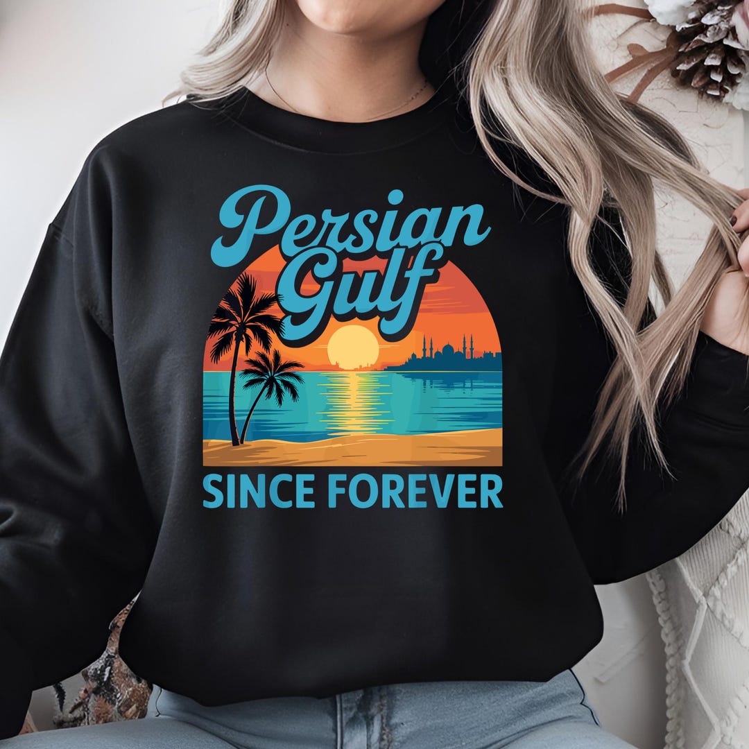 Persian Gulf PNG | Sunset Beach Design | Tropical Coastline Artwork ...