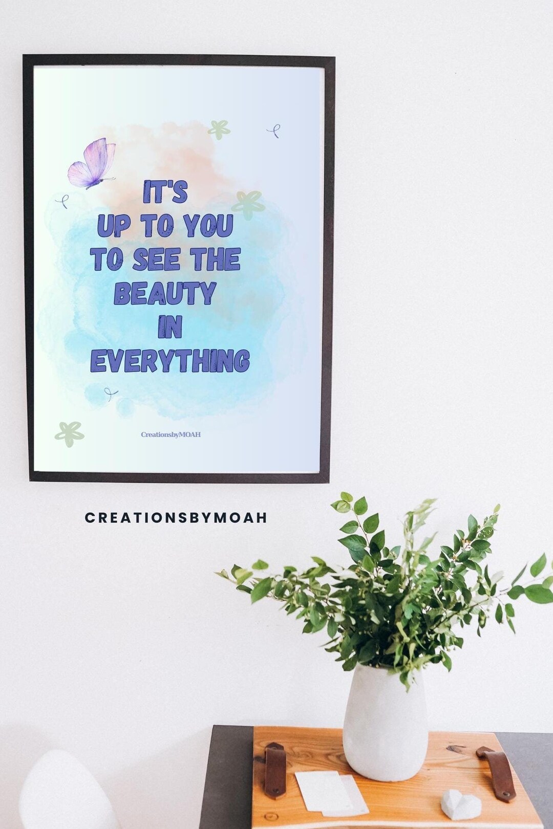 Printable Motivational Quote, Printable Wall Art, Digital Wall Poster ...