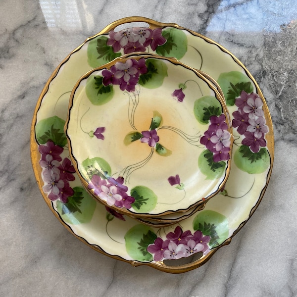 Nippon Porcelain China Hand Painted - Etsy