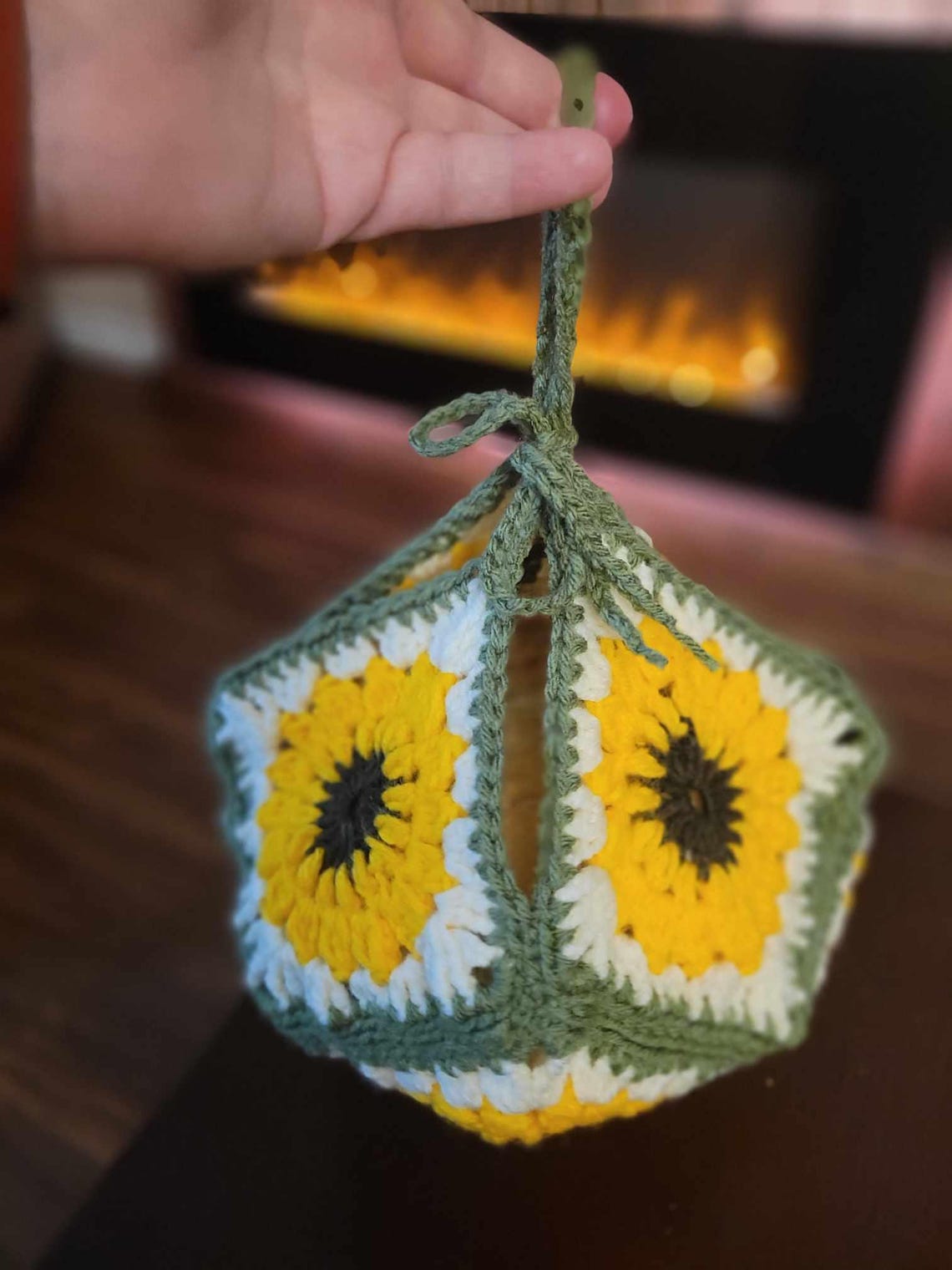 Sunflower Sourdough Boule Bag Crochet Pattern - Etsy