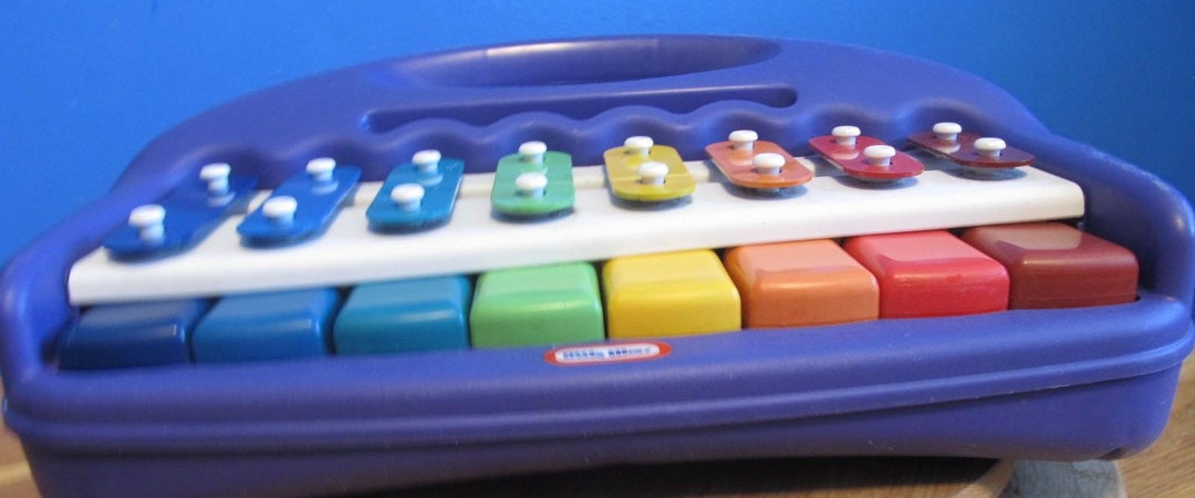 Vintage Little Tikes Xylophone 16 Key Touch Piano Musical Toy 1985 - Etsy