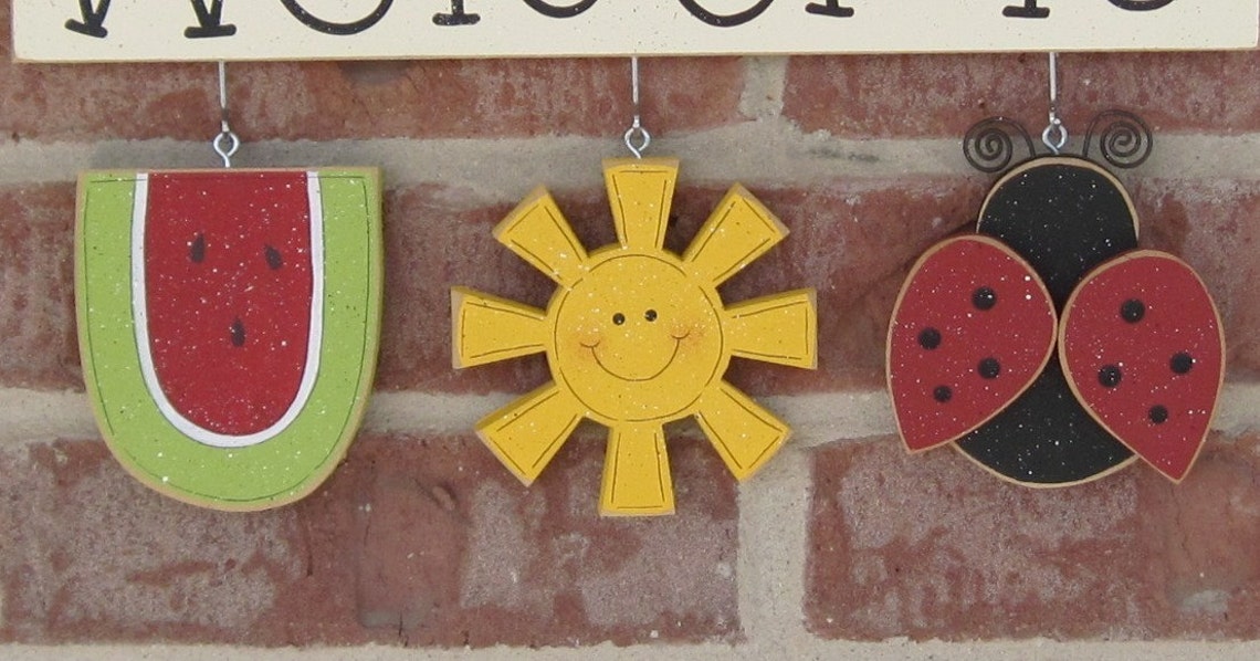 MONTHLY WELCOME JUNE Decorations (no Sign Included) for Wall and Home ...