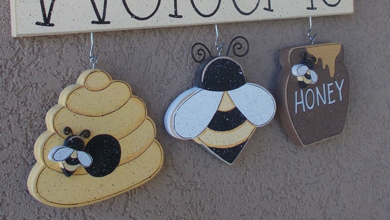 MONTHLY WELCOME BEE Themed Decorations no Sign Included for | Etsy