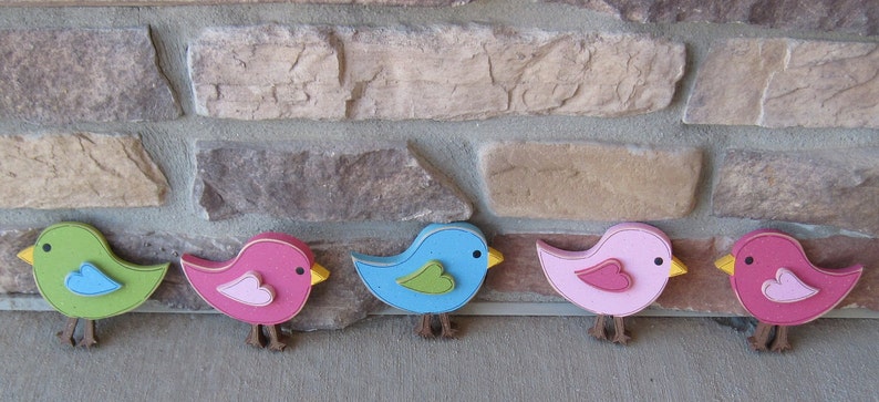 ONE Four Inch BIRD for Wall Hanging Bedroom Home or Girl Room - Etsy