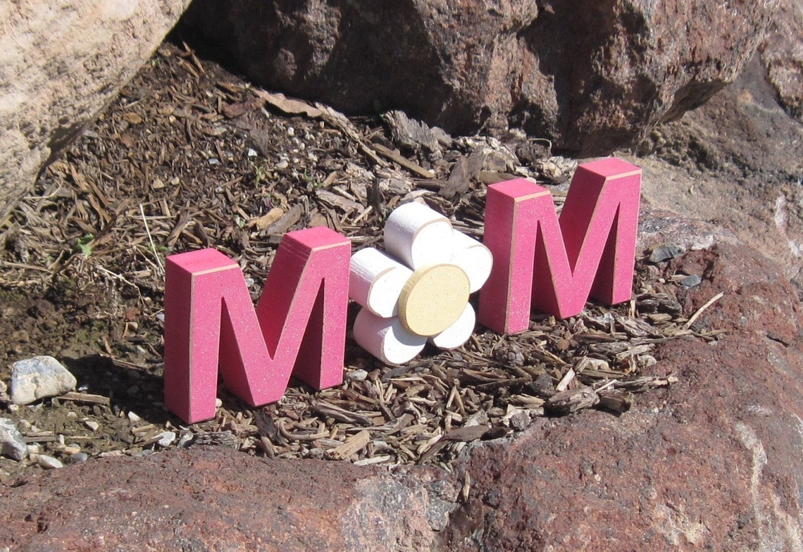 MOM BLOCKS for Mom Mothers Day Gift Shelf Desk and Home | Etsy