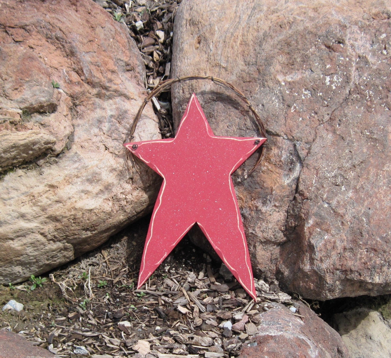 LARGE HANGING STAR for Americana, July 4th, Wall and Door Hanging Decor ...