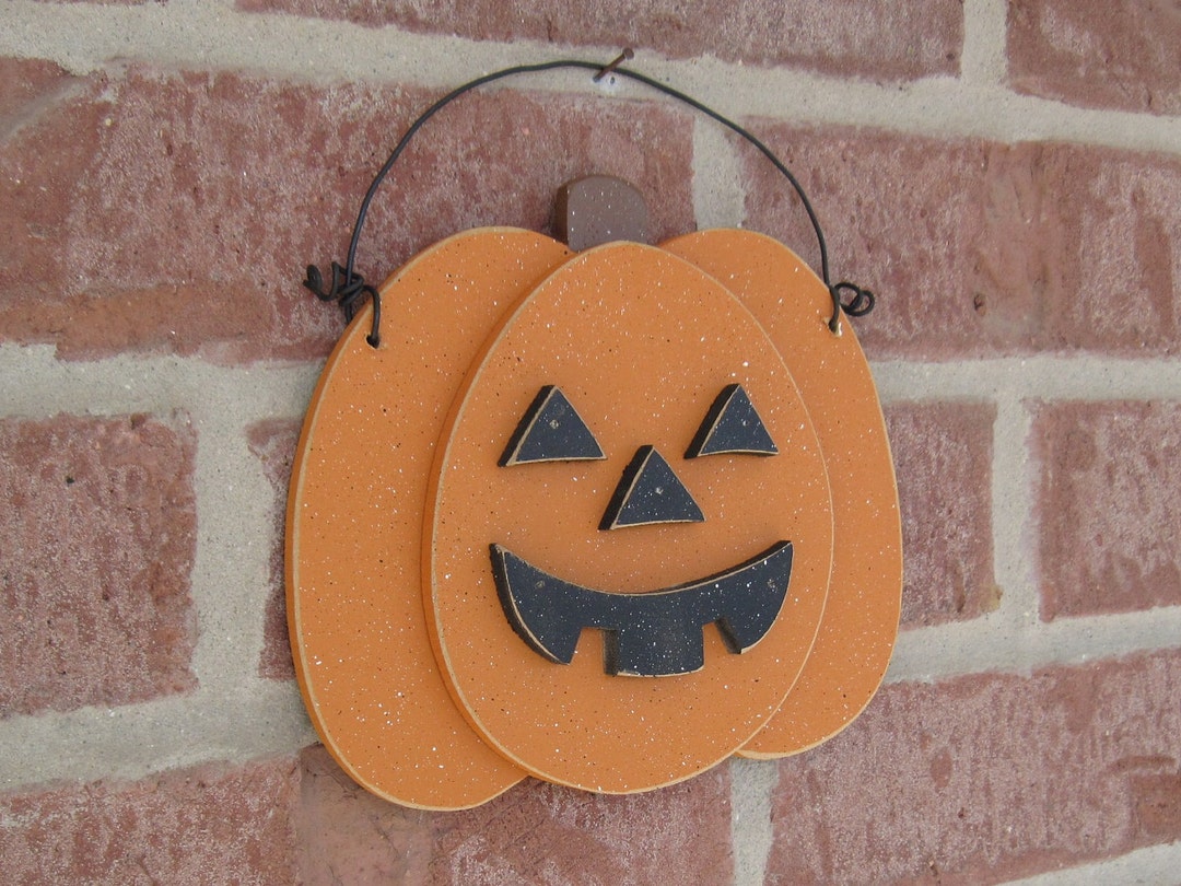 FREE SHIPPING Halloween Jack O Lantern Pumpkin Decor for Halloween ...