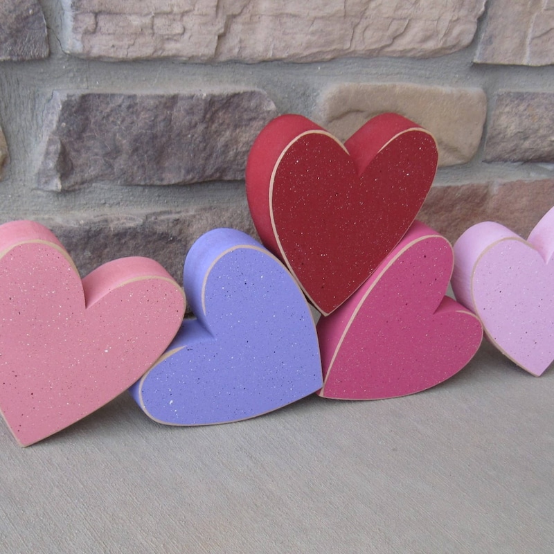 Standing Heart - Etsy