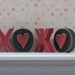 XOXO BLOCKS for Valentines, Shelf, Desk, Mantle and Home Decor - Etsy
