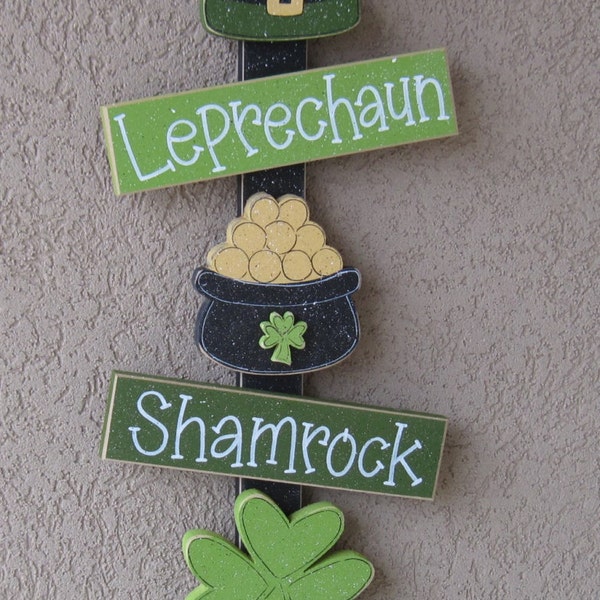 St Patricks Day Door Hanger - Etsy