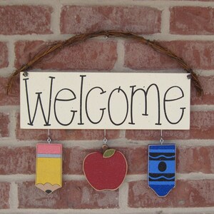 MONTHLY WELCOME SIGN for Wall and Home Decor - Etsy
